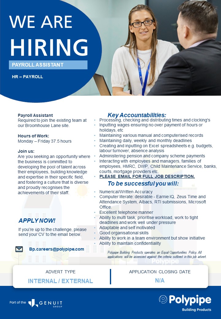 1675153863_pp_payroll_assistant_-_hr_-bhl.jpg | Polypipe