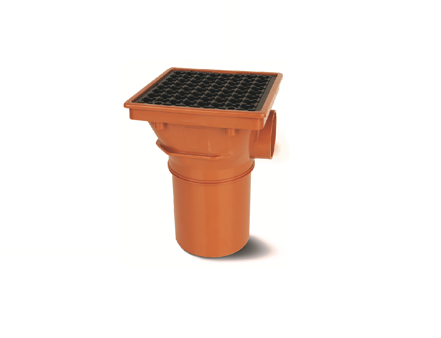 UG417 - Underground Drainage 110mm Square Hopper Spigot End | Polypipe