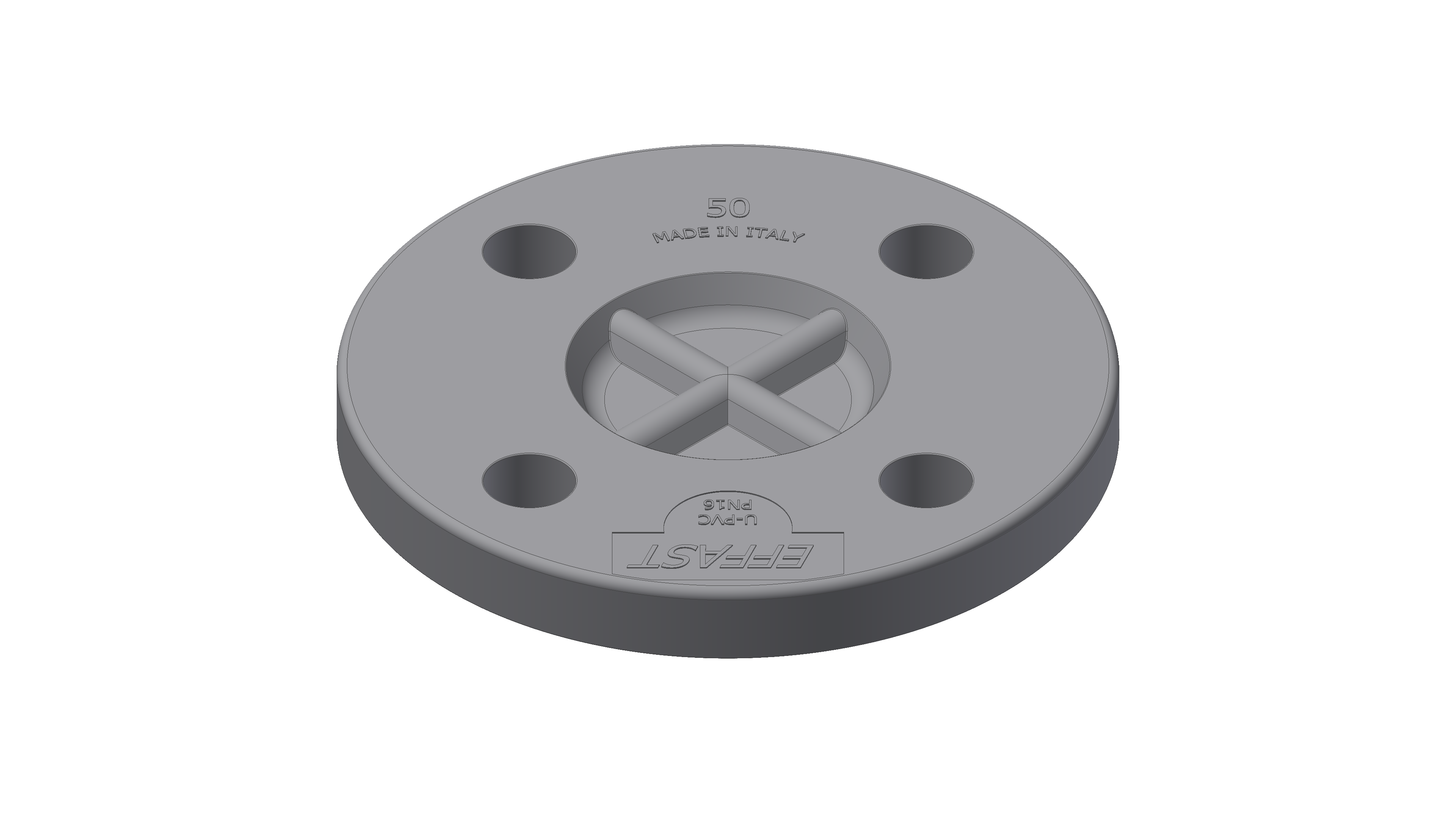 3083.50S - MecFlow Blank Flange PVC PN16 50mm | Polypipe