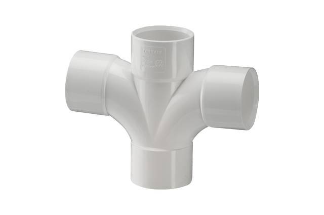 206.2.91W - Terrain MuPVC Waste 50mm Branch White | Polypipe