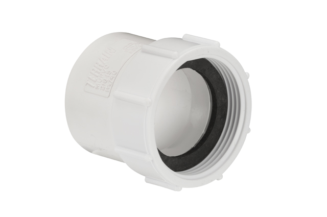 218.15W - Terrain MuPVC Waste 40mmx40mm Union White | Polypipe