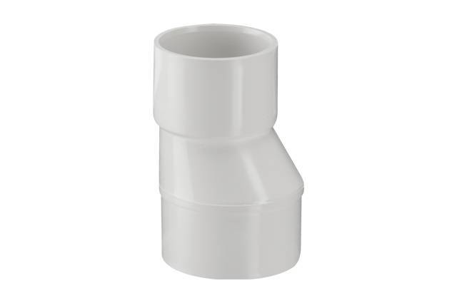 223.2.15W - Terrain MuPVC Waste 50mmx40mm Reducer White | Polypipe