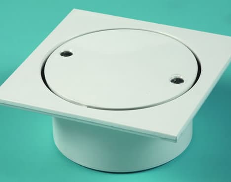 284.6W - Terrain MuPVC Waste 110mm Gully White | Polypipe