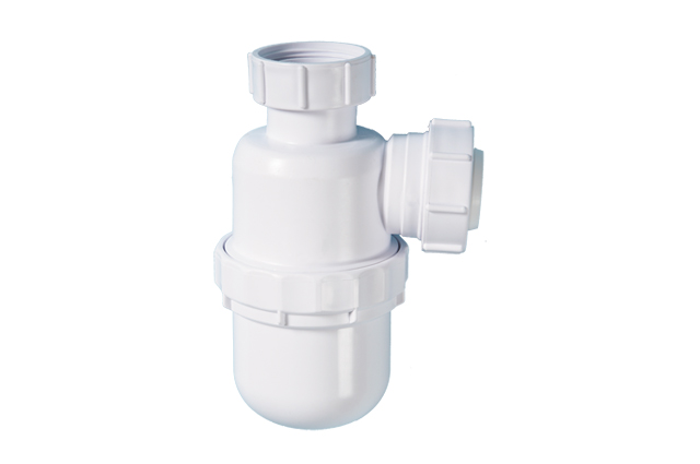 415.125 - Terrain Traps 32mm Bottle Trap - Resealing White | Polypipe