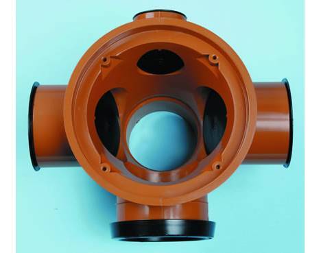 4DG80 - Terrain Underground 110mm Circular Gully Terracotta | Polypipe