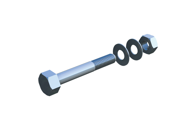 984.20250B - Terrain FUZE HDPE 20mm Galvanised Bolt With Washer For ...