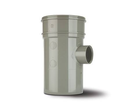 BP423SG - Single Boss Pipe 4in/110mm. Single Socket 40mm. | Polypipe