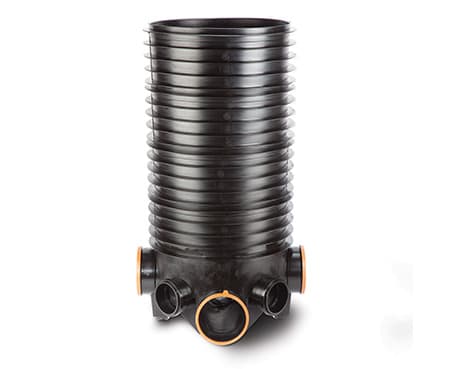 ICDB1 - Underground Drainage 460mm Chamber for 150mm Polysewer Pipe ...