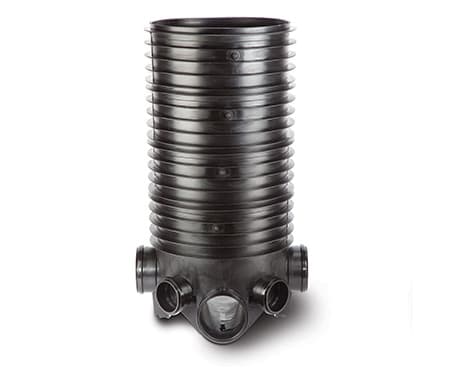 ICDB2 - Underground Drainage 460mm Chamber for 160mm UG Pipe Complete ...