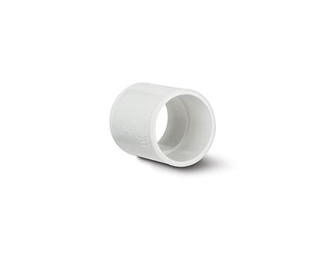 MU210W - Straight Coupling 40mm. | Polypipe