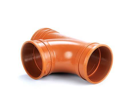 PS623 - Polysewer 150mm x 90° Equal Junction Triple Socket | Polypipe