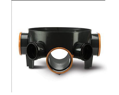 PS670 - Polysewer 460mm x 150mm Chamber Base | Polypipe