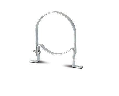 SM49 - Pipe Clips (Metal) 4in/110mm. Pipe or Socket (Galv.) | Polypipe