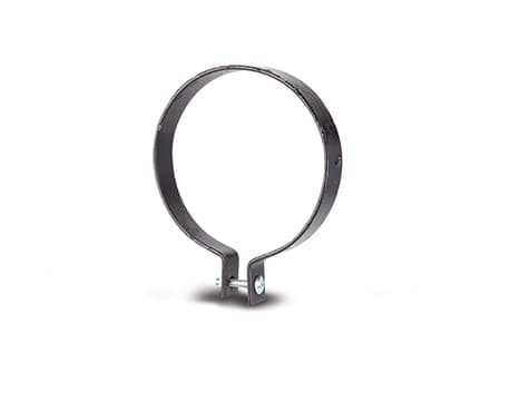 SM650 - Pipe Clips (Metal) 6in/160mm. Pipe or Socket (Coated) | Polypipe