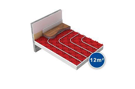 SO12Z - Room Packs 12m² Red Panel Room Pack | Polypipe