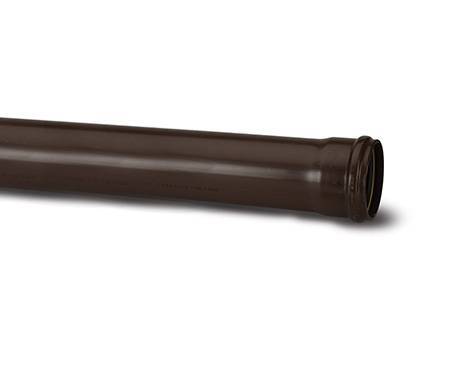 SP430BR - Single Socket Pipe 4in/110mm. 3.0m length | Polypipe