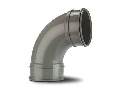 SWB22SG - Double Socket Bend 4in/110mm. 92½°. | Polypipe