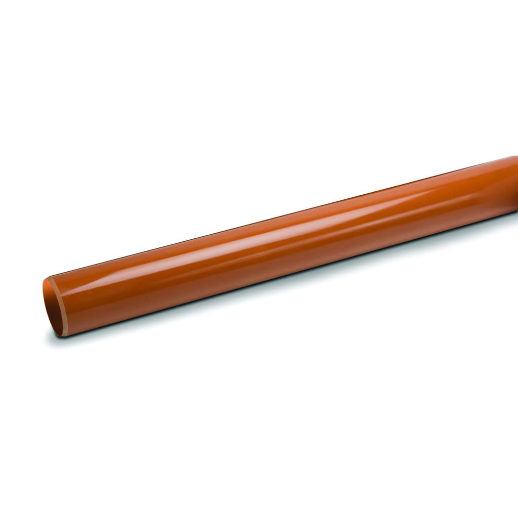 UG360 - Underground Drainage 82mm 6m Pipe Plain Ended | Polypipe