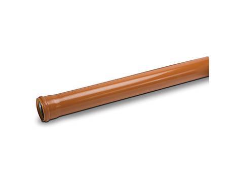 UG432 - Underground Drainage 110mm 3m Pipe Single Socket | Polypipe