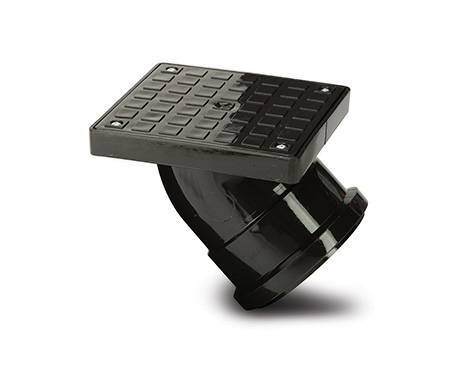 UG521 - Underground Drainage 110mm 45° Rodding Eye Terminal Plastic ...