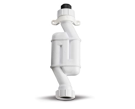 WSTCD2 - Condensate Straight Through Trap 32mm. 32mm x 21.5mm Flexible ...