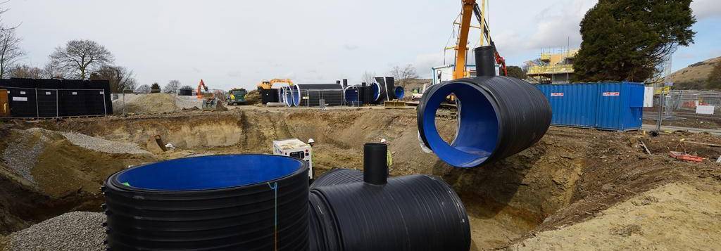 Polypipe provides SUDS for Kent residential project