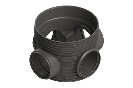 IC6CRS12 - IC600 BASE CROSS TEE 300/315MM | Polypipe