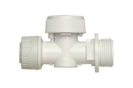 PB6115 - Appliance Valve (White) 15mm x 3/4” Warm/Cold (Please note ...
