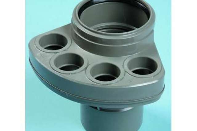 Terrain Solvent Soil 110mm Manifold Grey | Polypipe