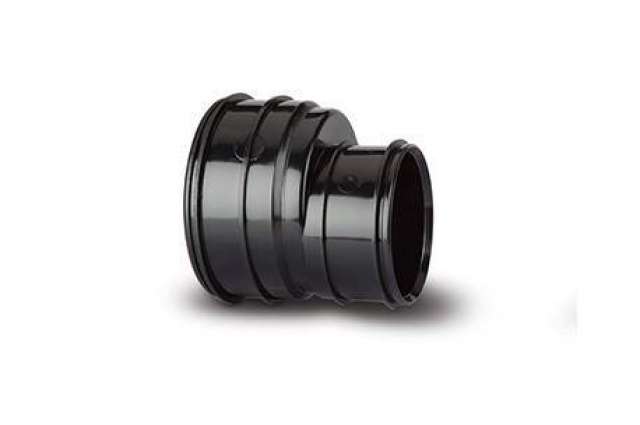 SWD13B - Reducer (Double Socket) 4in/110mm. To 82mm. | Polypipe