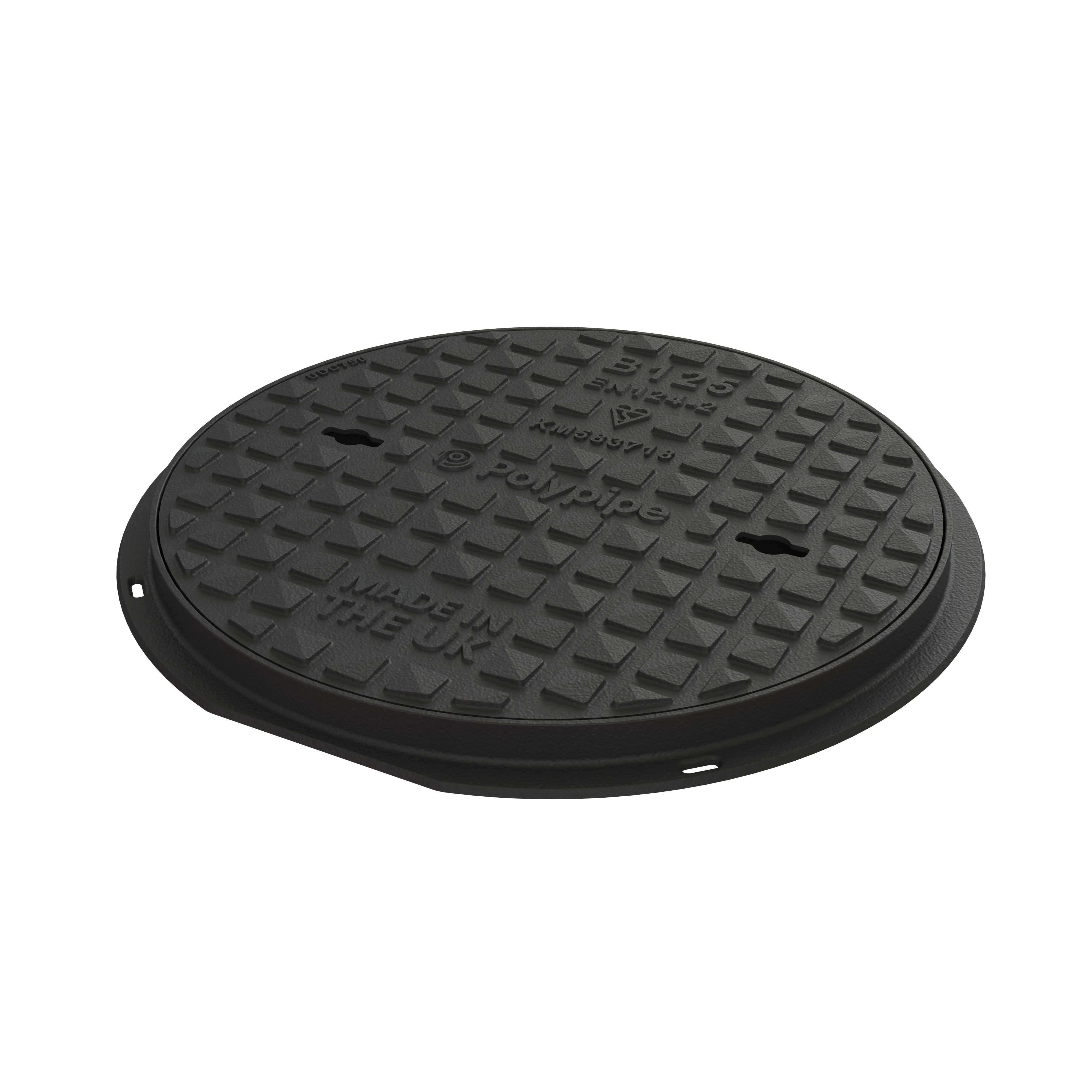 UDC750 - Underground Drainage 460mm Ductile Iron Cover & Frame EN124 ...