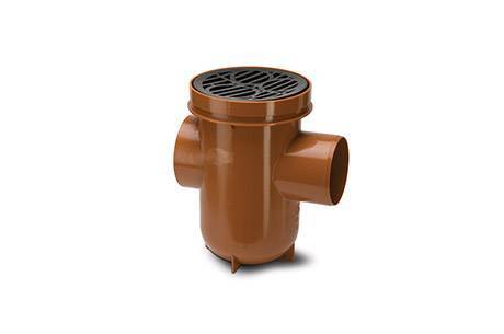 UG427 - Underground Drainage 110mm Back Inlet Bottle Gully | Polypipe
