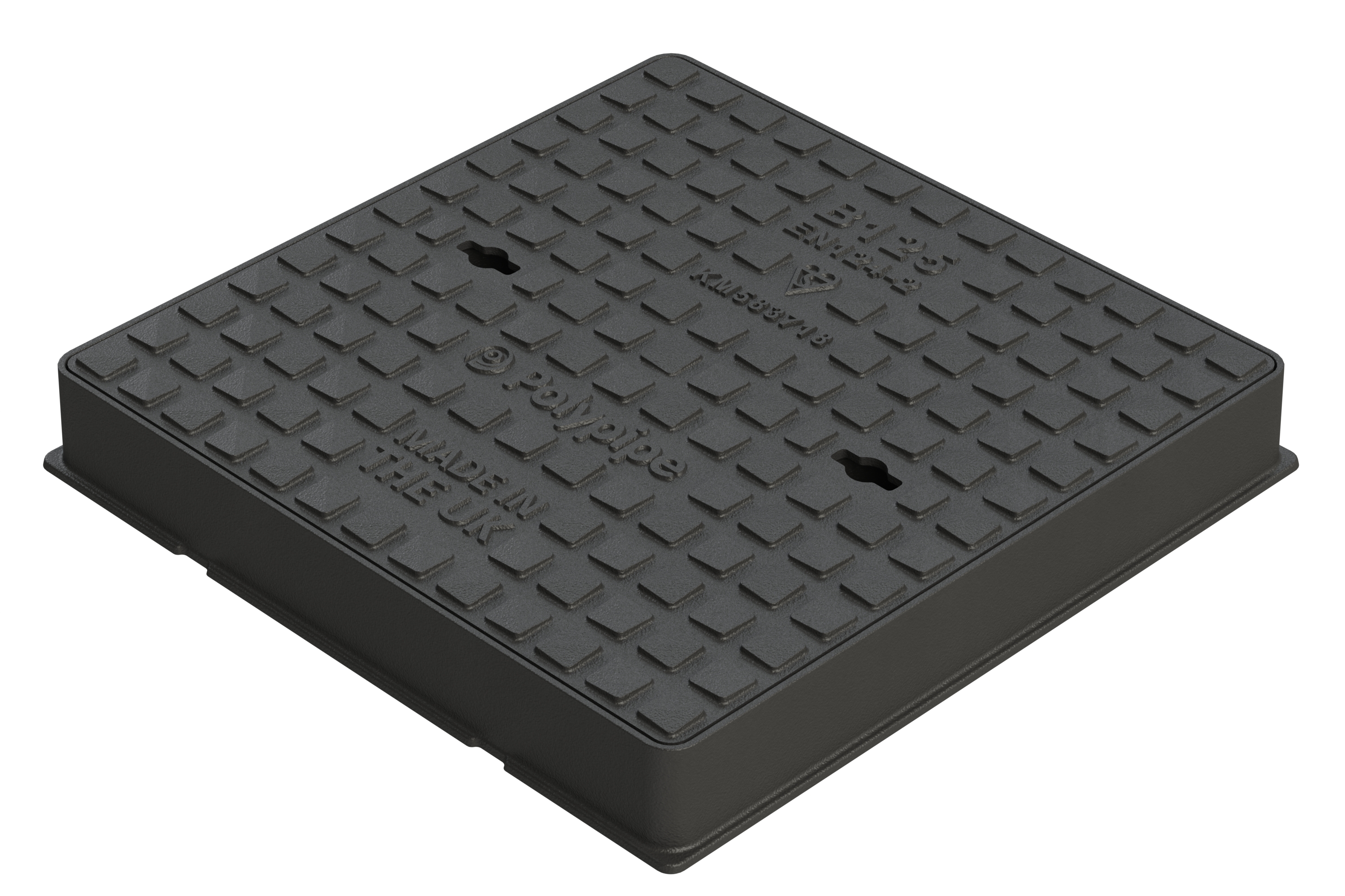 UG520 - Underground Drainage 460mm Square Ductile Iron Cover & Frame ...